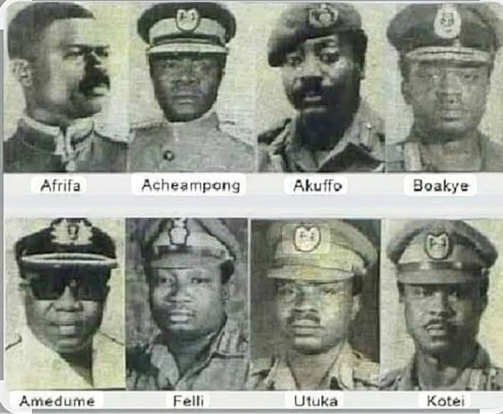 #Ghana's Darkest Hour: The Execution of Six High-Ranking Military ...